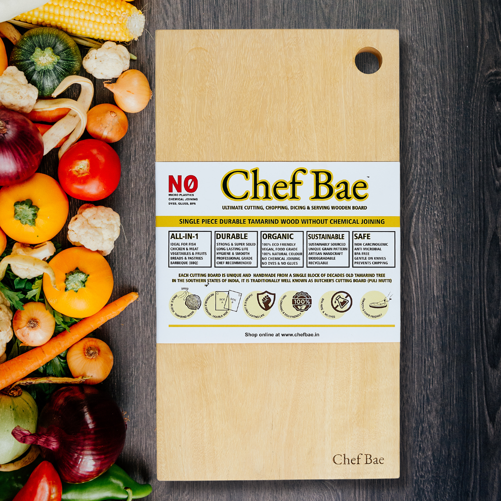 Chef Bae Tamarind Wood Cutting Board